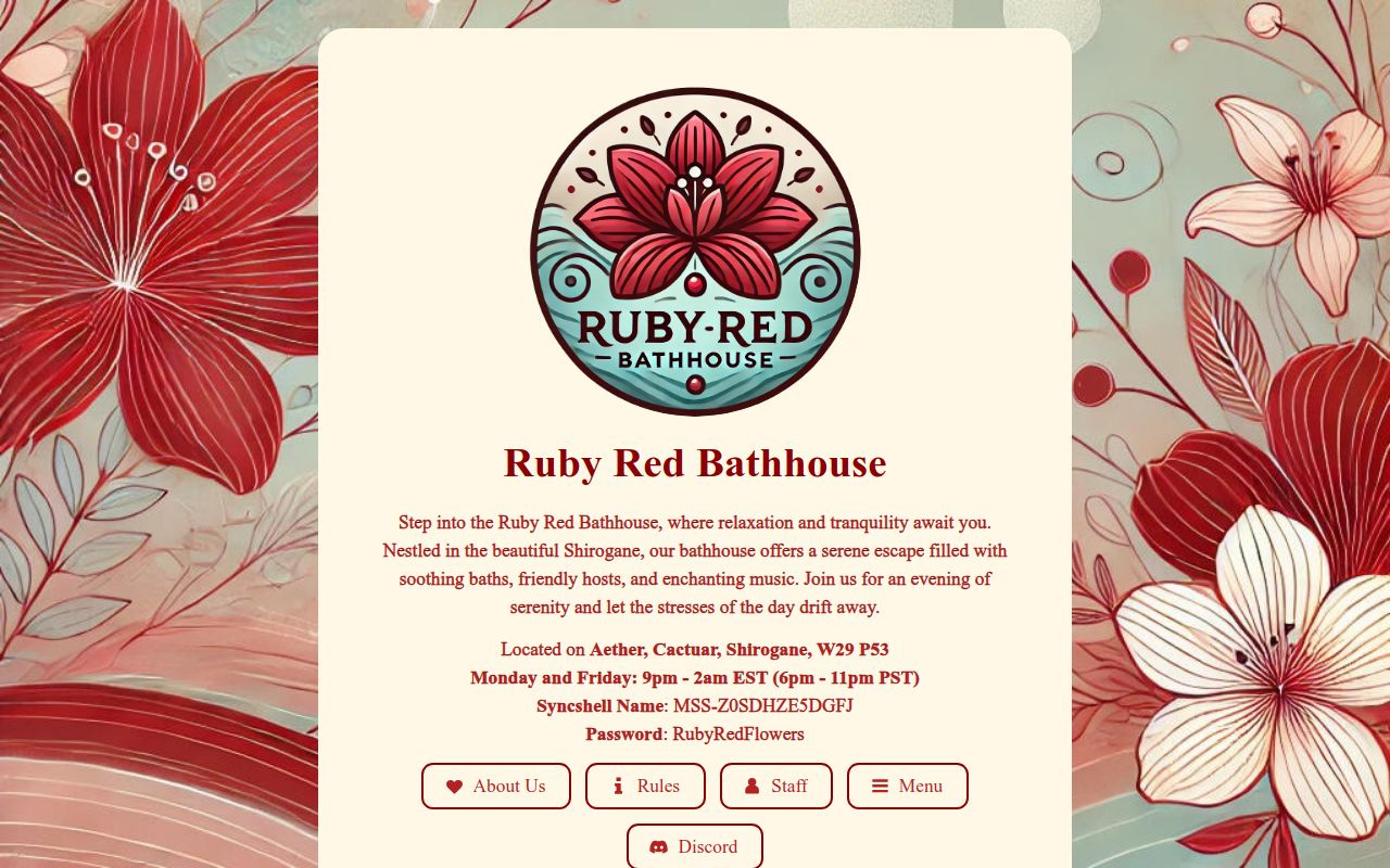 The Ruby Red Bathhouse